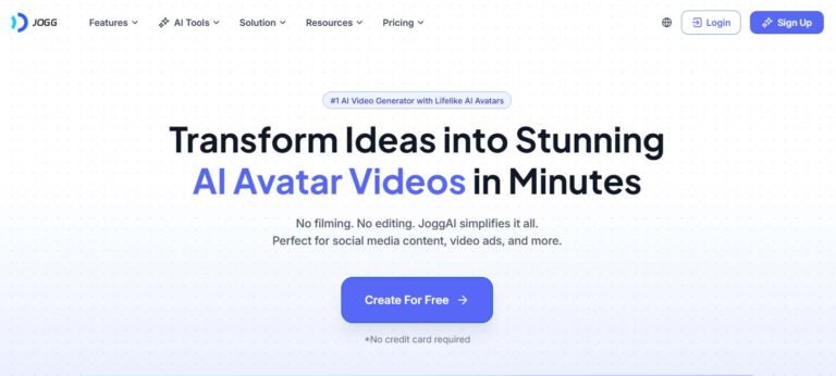 Jogg AI: Revolutionize Your Video Content with the Ultimate AI ...